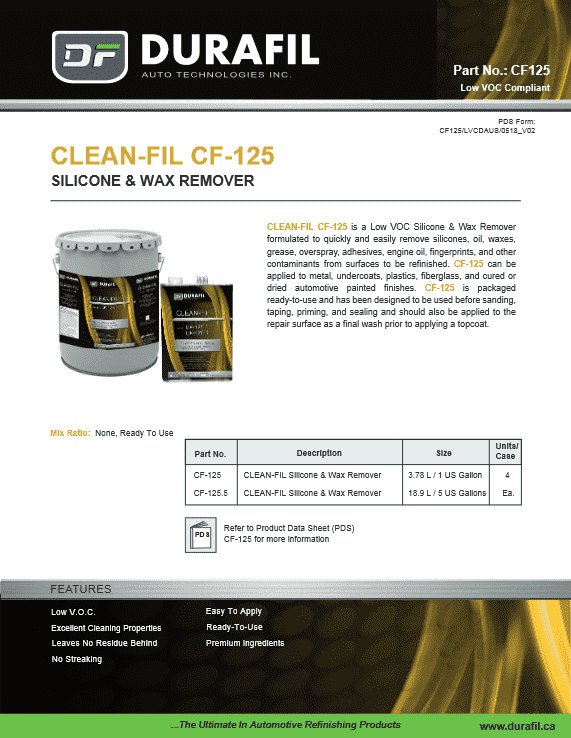 DURAFIL Brochures & Product Data Sheets - MSDS | DURAFIL USA